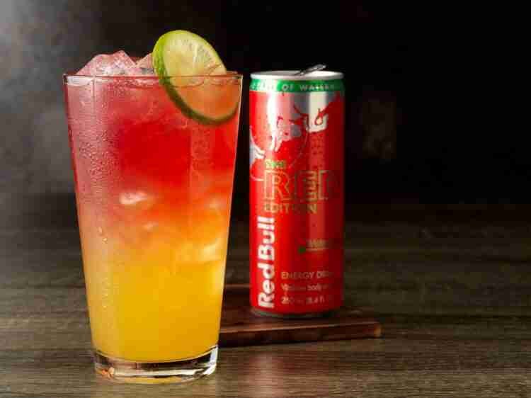 Simplest Red Bull Sunrise Recipe(Buffalo Wild Wings Version)