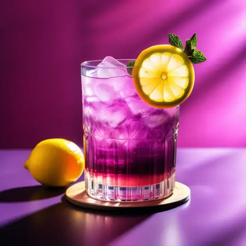 Simple Purple Haze Cocktail recipe