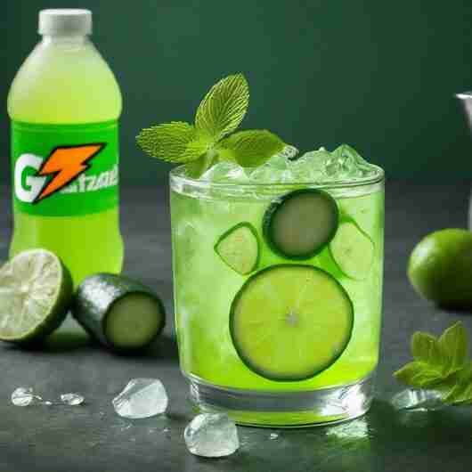 Cucumber Lime Gatorade Vodka Cocktail Recipe for Parties
