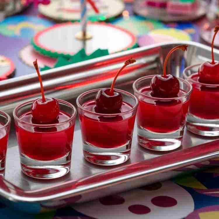 Easy Cherry Vodka Jello Shots Recipe - ThirstPals