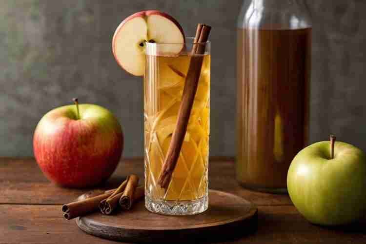 Apple Ginger Fizz Mocktail: The Best Mocktail for Fall - ThirstPals