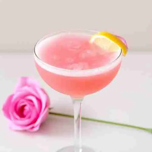 Pink Gin Sour Cocktail Recipe - ThirstPals