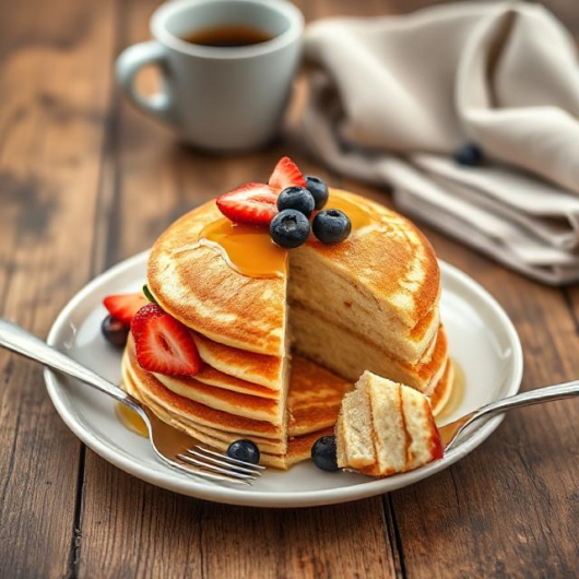 Fluffy Homemade Pancakes Recipe– The Best Breakfast Treat! - ThirstPals