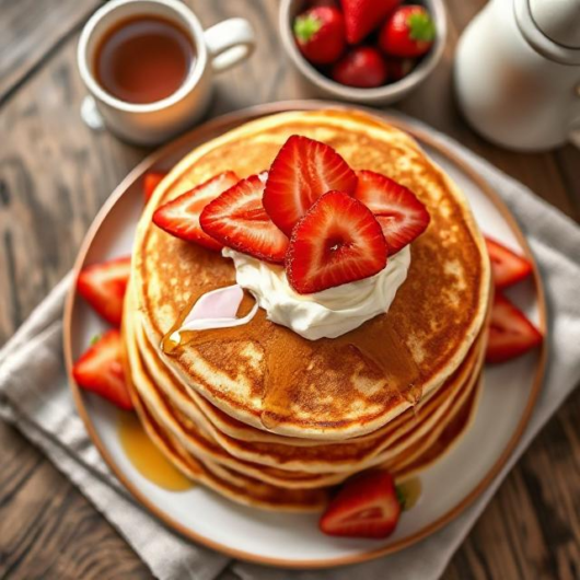 Fluffy Homemade Pancakes Recipe– The Best Breakfast Treat! - ThirstPals