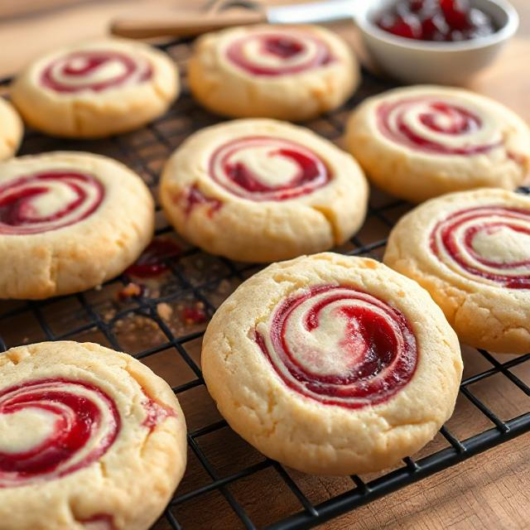Irresistible Raspberry Swirl Shortbread Cookies: A Buttery, Fruity ...