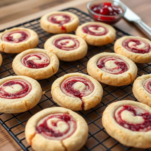 Irresistible Raspberry Swirl Shortbread Cookies: A Buttery, Fruity ...
